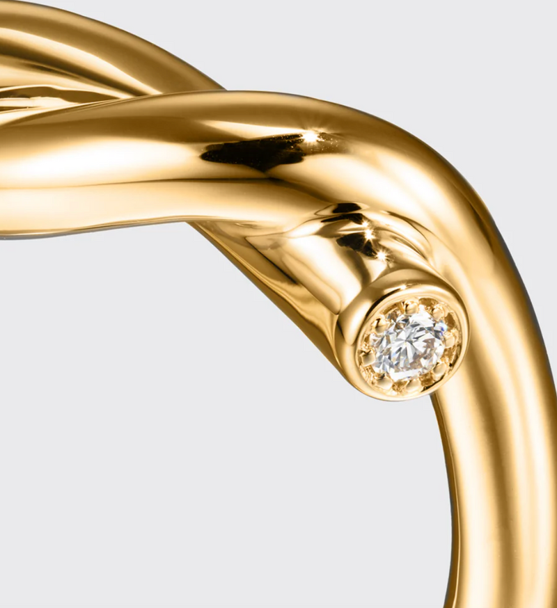 GOLD TIES RING
