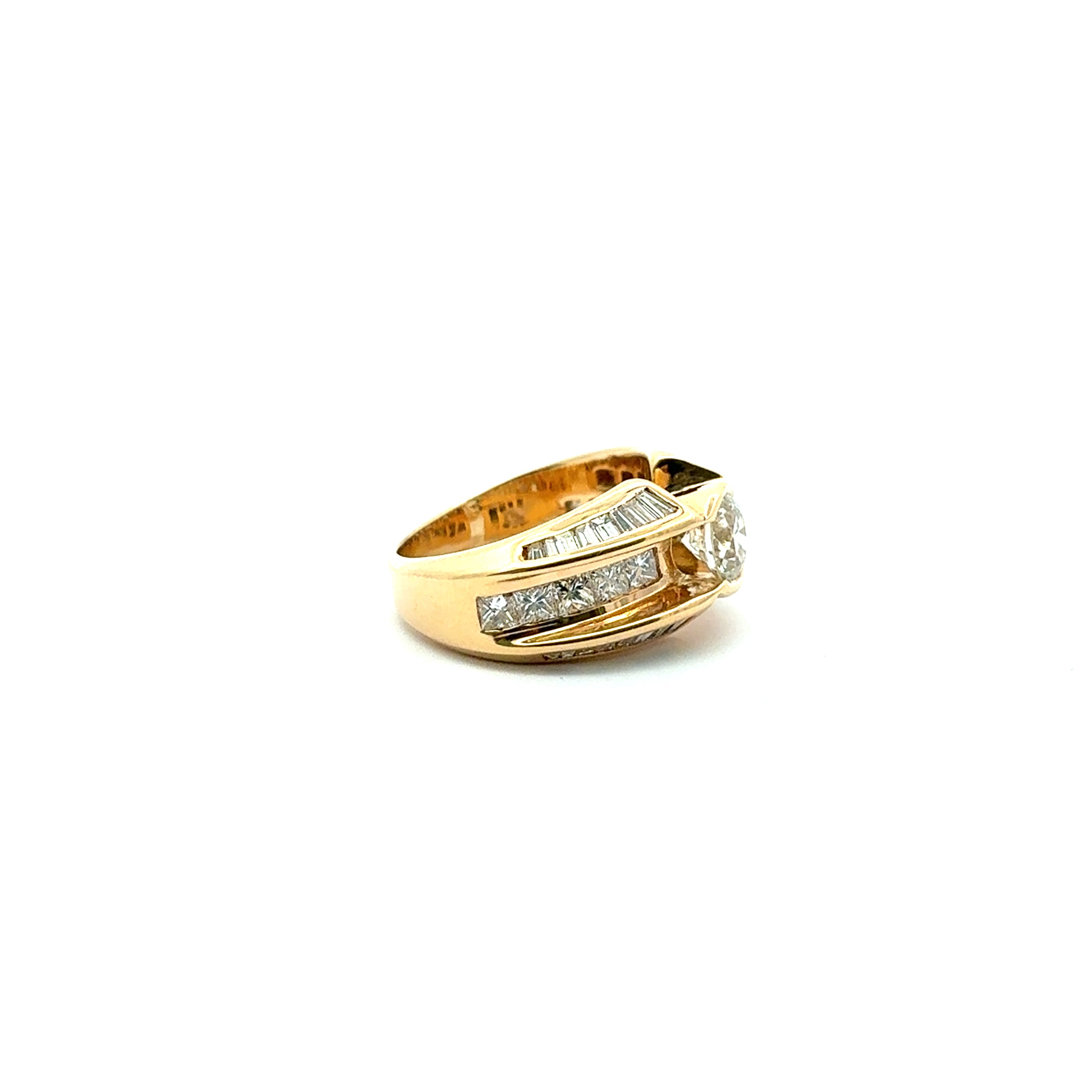 Vintage Round Diamond Ring