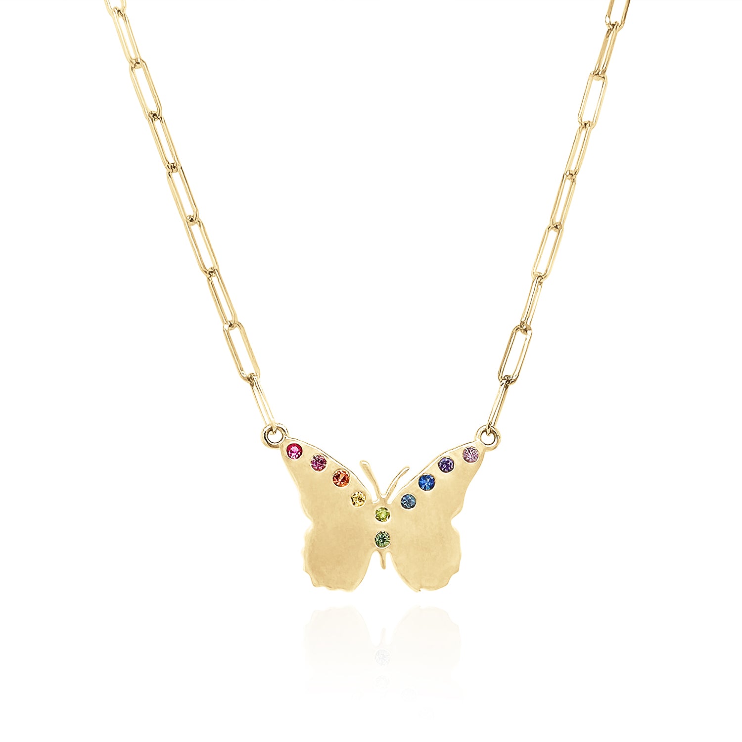 EVIE SMALL BUTTERFLY (Diamond & Sapphire)